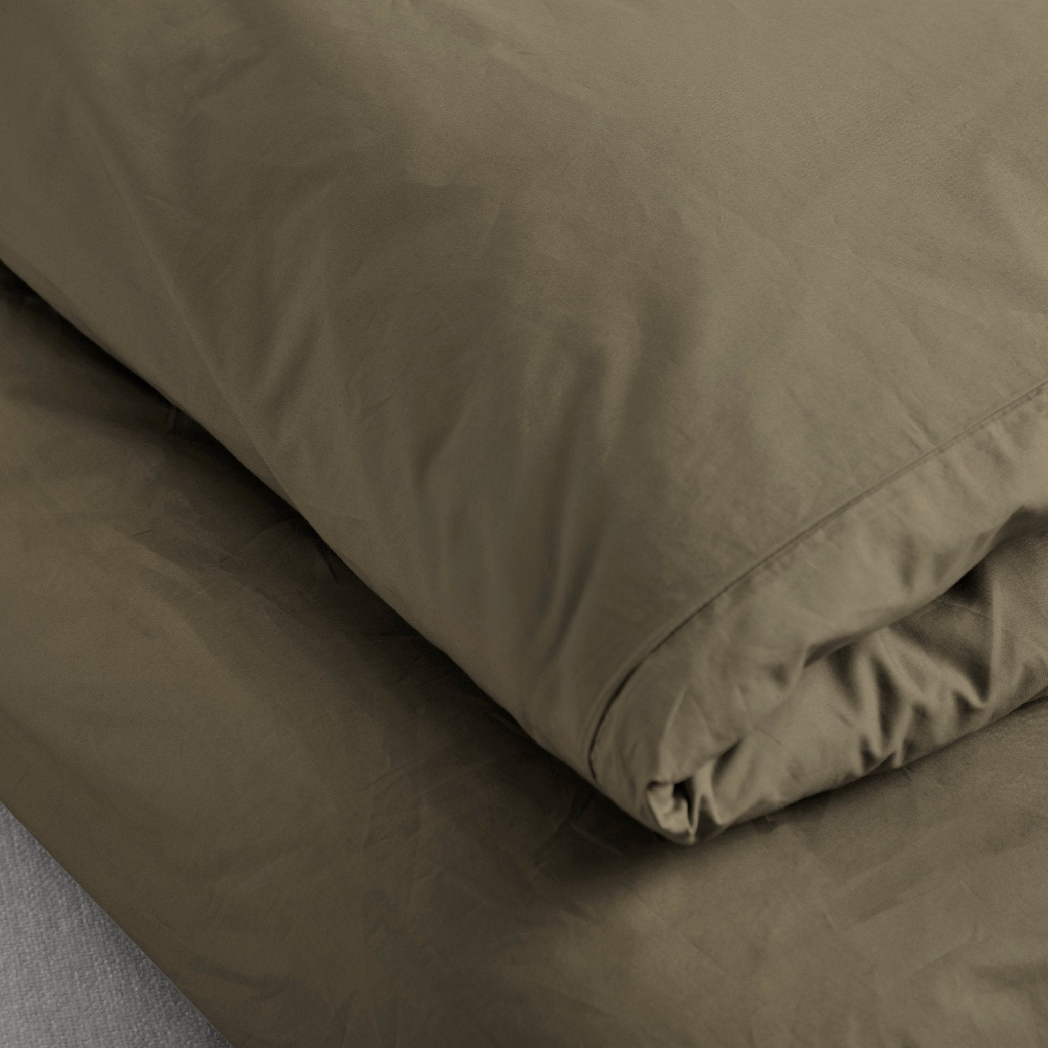 Sea Fern Sateen Bedding Set – 300TC Organic Cotton | Linen Bay – Linen ...
